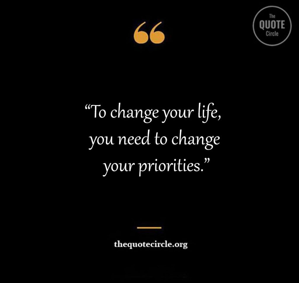 Best New Famous Priority Quotes & Saying for All