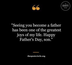 Mother Son Happy Fathers Day to My Son Quotes