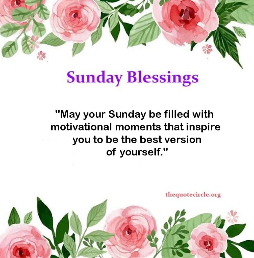 Best New Happy Sunday Blessings, Wishes and Quotes