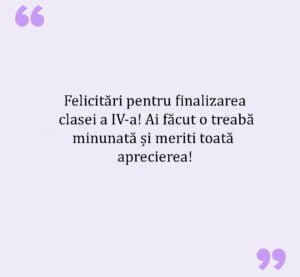 50+ Cei Mai Buni Faimoși Mesaje De Sfarsit De Clasa a 4a