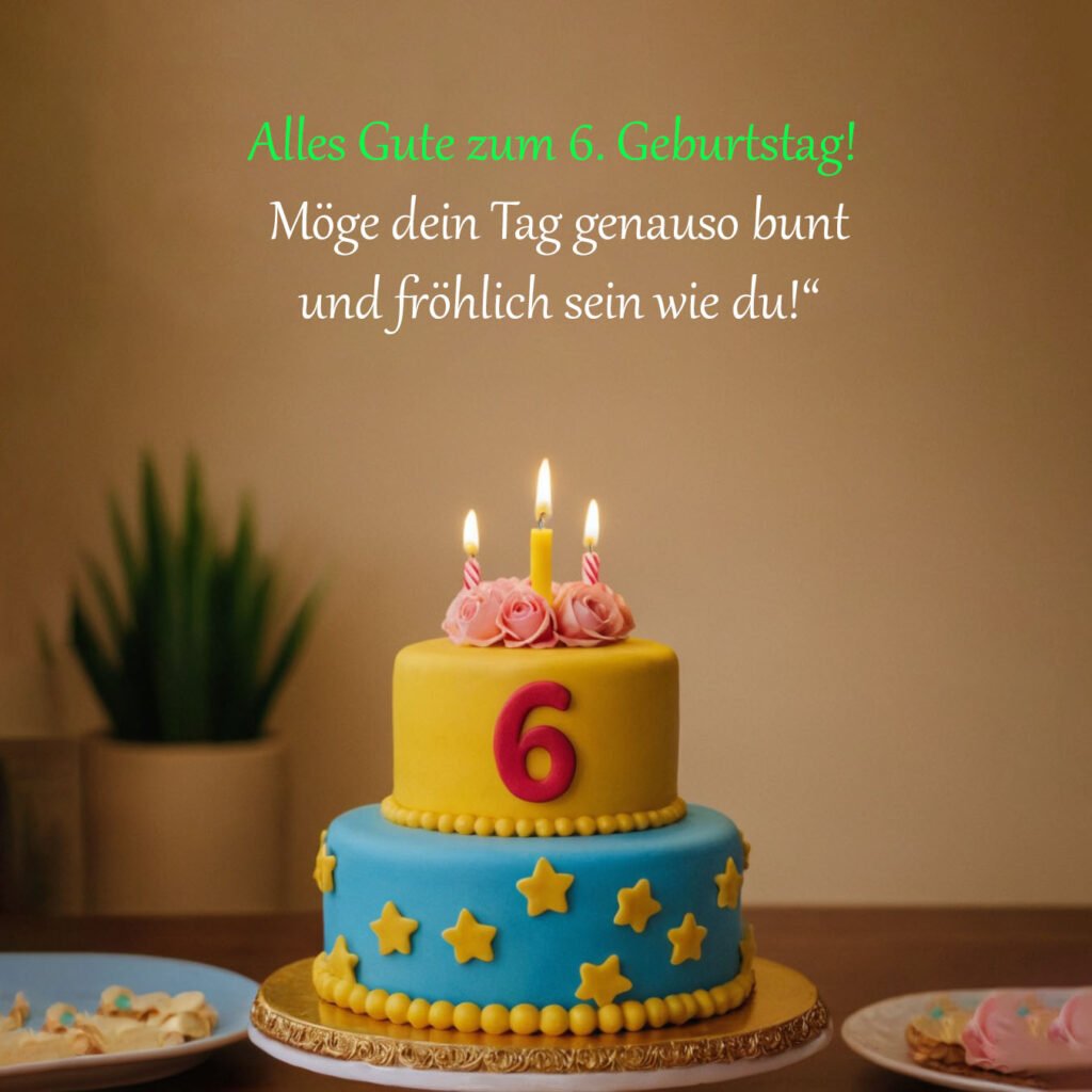 Spruche 6 Geburtstag