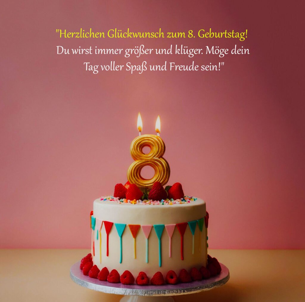 Luxus Herzlichen Gluckwunsch Zum 8 Geburtstag Fotos