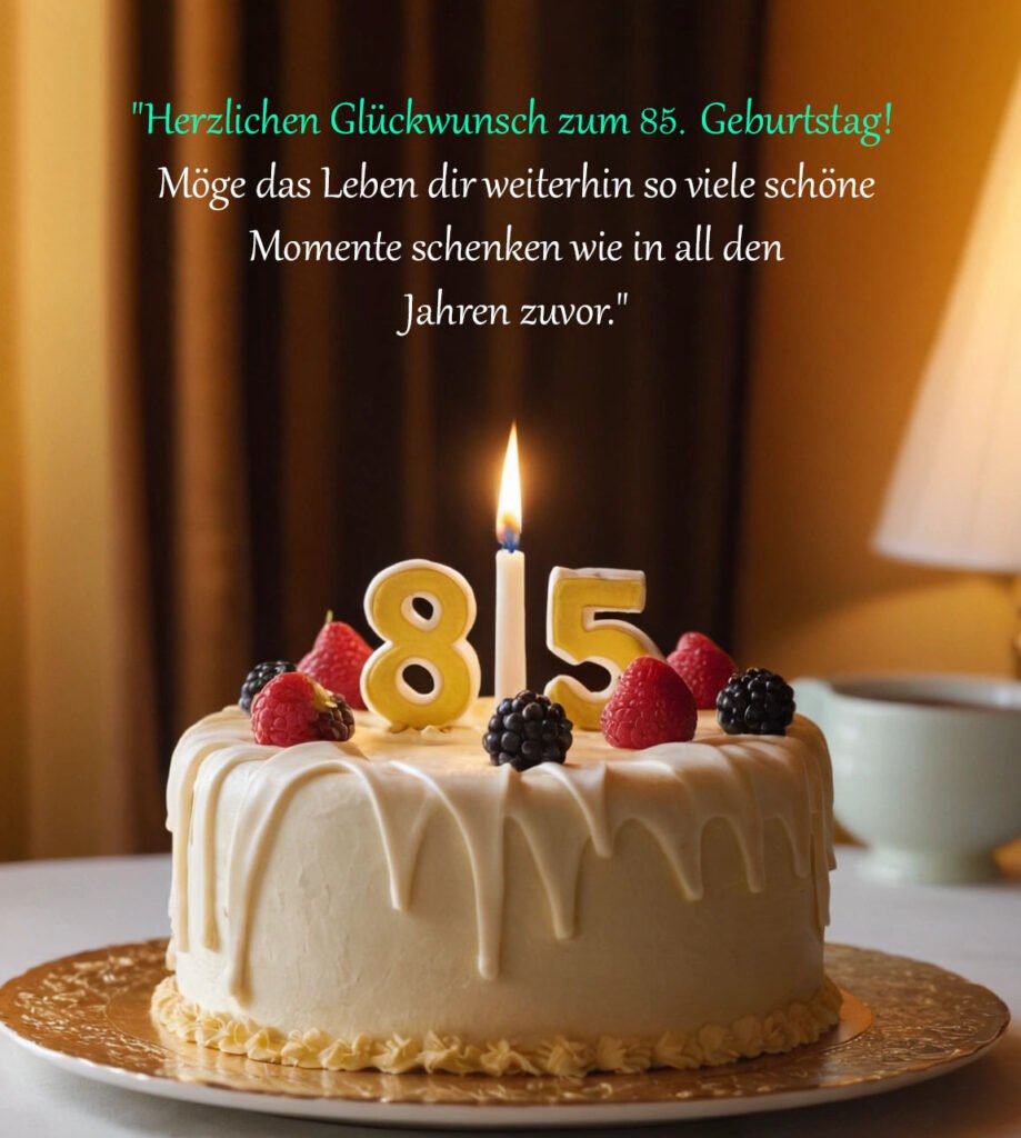 Glueckwuensche Zum 85 Geburtstag